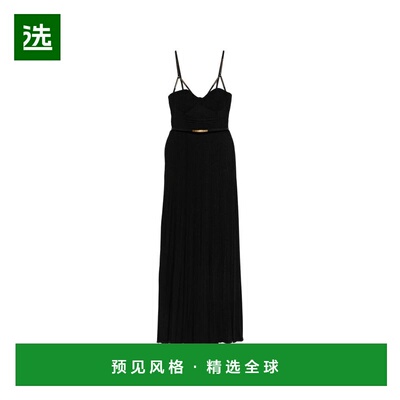 1h可退 香港直邮Elisabetta Franchi 女士 Carpet dress 红色金银