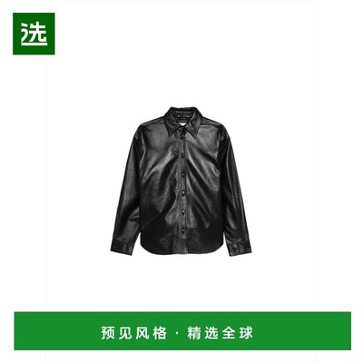 1h可退 香港直邮Haikure 女士 皮革衬衫式夹克 HEW06089PL002TPC0