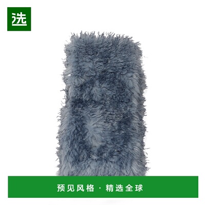 香港直邮GANNI 女士围巾 A7247646 SS2025 宝蓝色 Sciarpa Long P