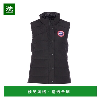 香港直邮CANADA GOOSE 女士马甲 2836L9061 AW2025 黑色 'Freesty