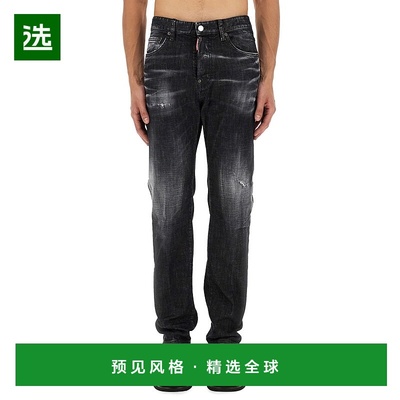 1h可退 欧洲直邮dsquared2 男士 牛仔裤