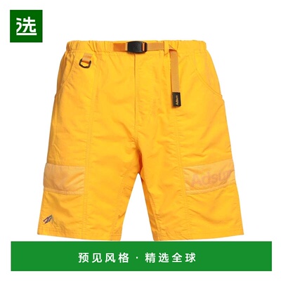 1h可退 香港直邮Gramicci 小野人 男士 短裤 yellow黄色 舒适时尚