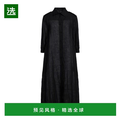 1h可退 【美国直邮】BALLANTYNE 长款连衣裙 100 亚麻 经典领口 3
