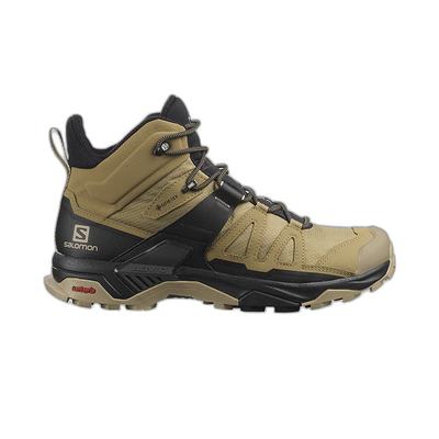 欧洲直邮SALOMON萨洛蒙23新款XULTRA4MGT系黄色皮革高帮登山男鞋