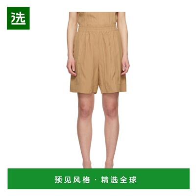 香港直邮STUDIO NICHOLSON 女士短裤 EMERYSNW1393SAND SS2024