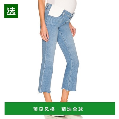 1h可退 香港直邮paige denim 女士 Colette 孕妇装短款喇叭型牛仔