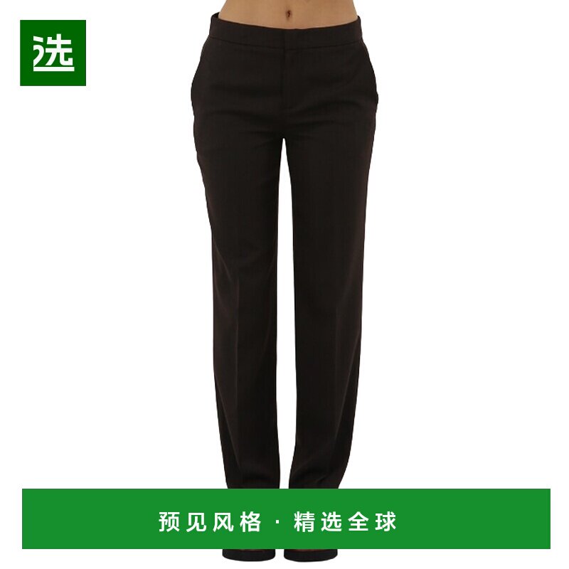 香港直邮TWINSET 女士休闲裤 242TT212511946 AW2024 黑色 PANTAL