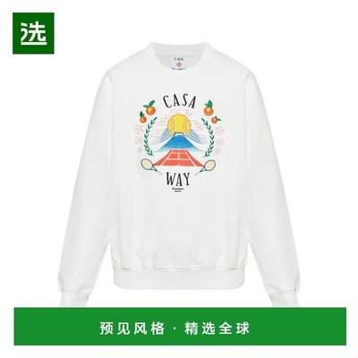 香港直邮CASABLANCA 男士卫衣 MPF25JTP29303OFFWHITE AW2025