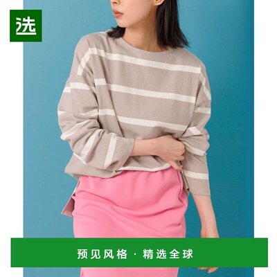 【日本直邮】mili an deni　女士　T恤纯棉 高档时尚百搭 高级感