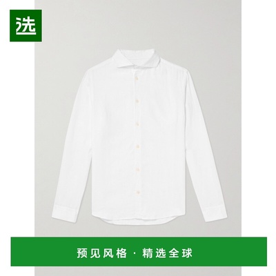 1h可退 Nn07 男士 Andrew 5708 亚麻衬衫 2545708556001