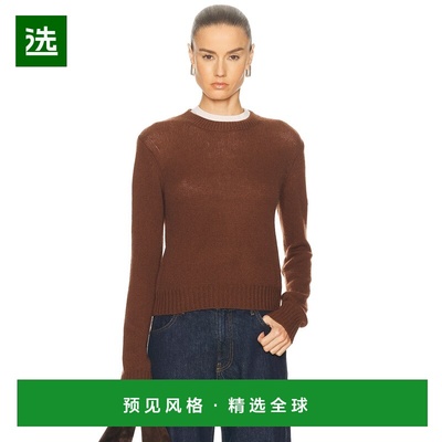 1h可退 香港直邮enza costa 女士 羊绒舒适长袖圆领毛衣 RCK8135