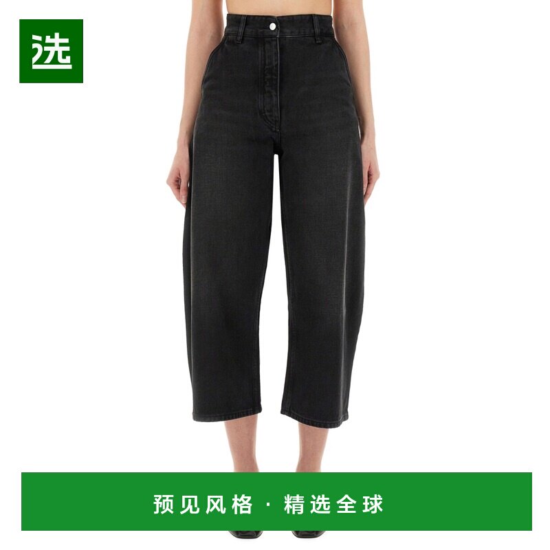 香港直邮STUDIO NICHOLSON 女士休闲裤 CHALCOSNW1417WASHEDBLACK