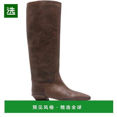 1h可退 香港直邮Paris Texas 女士 Texas 巴黎黑檀木色靴子 PX136