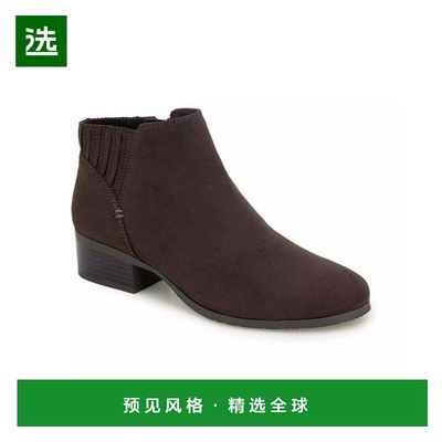 1h可退 【美国直邮】Kenneth Cole Reaction 女士 Shea 方跟短靴