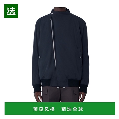 香港直邮RICK OWENS 男士夹克 RU02E1760MT09 AW2025 黑色 长袖夹