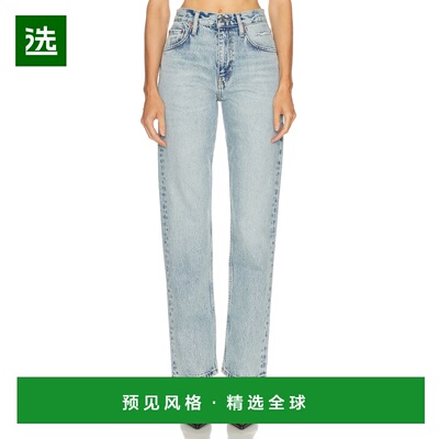 1h可退 香港直邮redone 女士 Blondie 直筒牛仔裤 14103WBLONDI
