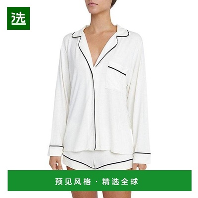 1h可退 【美国直邮】Eberjey|Gisele 2 件套滚边睡衣套装