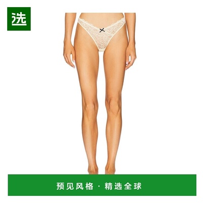 1h可退 香港直邮Fleur Du Mal 女士 Bianca 蕾丝丁字裤 PY0504