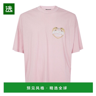 香港直邮Represent 男士T恤 MLM10017124 CO 粉红色 短袖T恤
