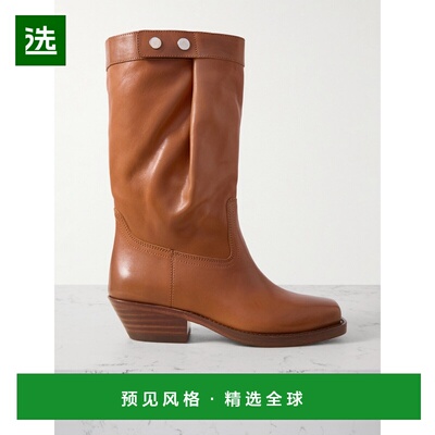 香港直邮Isabel Marant 伊莎贝尔·玛兰 女士 方头短筒靴 BO0119F