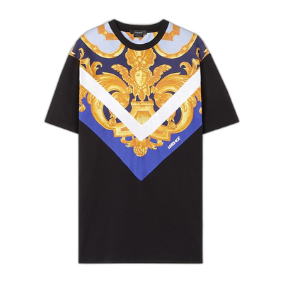 香港直邮Versace 徽标短袖T恤 10084831A06065范思哲男装
