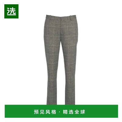 香港直邮CIRCOLO 1901 男士正装裤 CN4993NERO AW2025 灰色