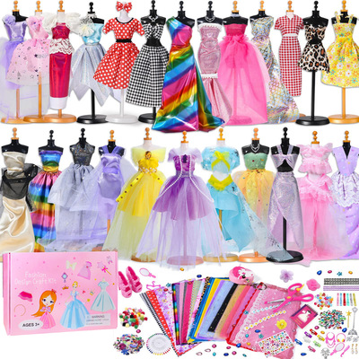 500PCS Girls' Fashion Design Children's Sewing Craft Bag Do