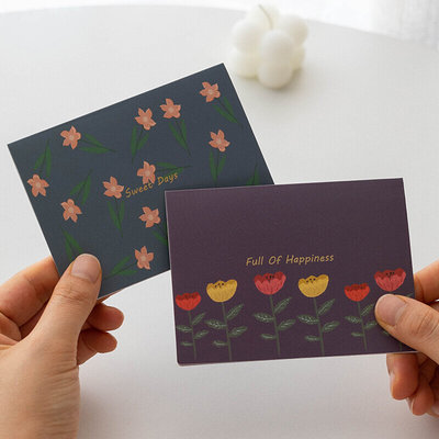 Teachers Day birthday greeting card envelope sticker floral
