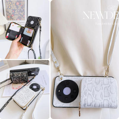 女款全包硅胶软壳时尚斜挎防摔