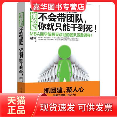【正版现货】 懂激励 赵伟 著 著 民主与建设出版社