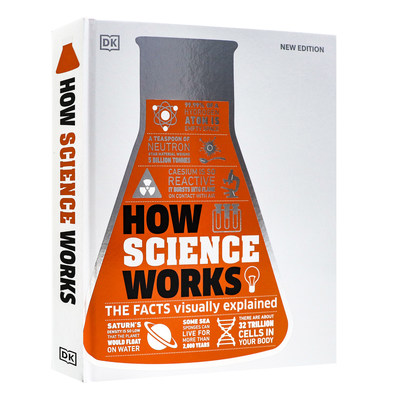 DK视觉图解百科 科学是如何运作的 How Science Works: The Facts Visually Explained 英文原版 DK经典科普百科书籍 精装彩色插图