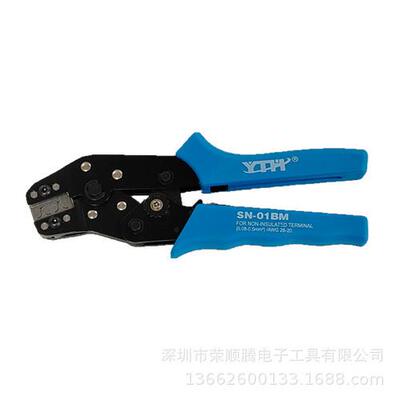 棘轮压接钳针式端子压线钳欧式绝缘裸端子压接钳SN-01BM冷压