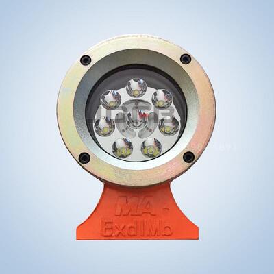 矿用胶轮车灯3 4 5功能黄光转向红光信号远近光LED照明灯30W24V