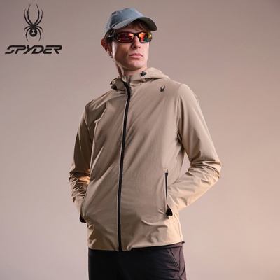 SPYDER蜘蛛26年春夏新品男士户外休闲运动夹克02JO26120WM