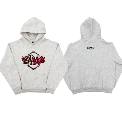 Drain Gang Bladee Exer Razorwire Hoodie 复古印花联名卫衣帽衫