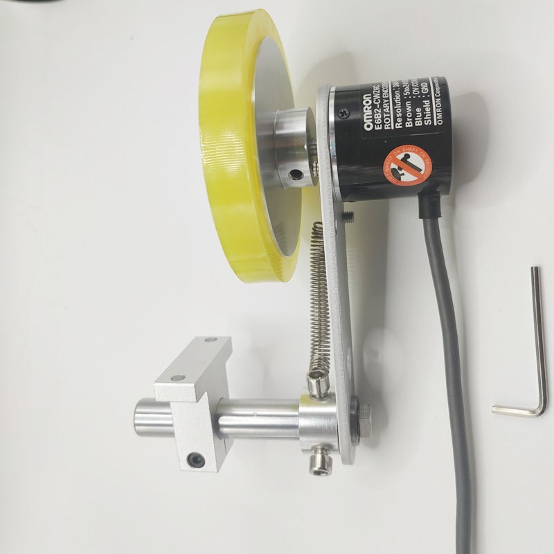 旋转编码器支架E6B2TRD-2TOVW2防打滑同步计米轮通用