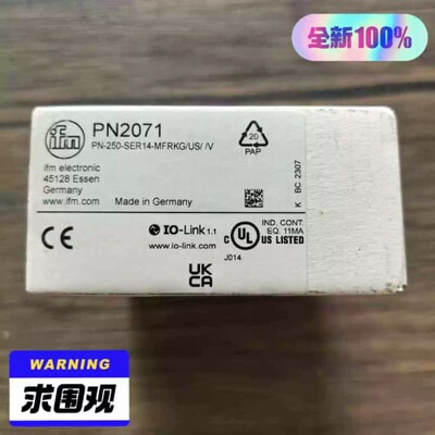 议价 IFM易福门 PN2071 压力感测器 实物拍