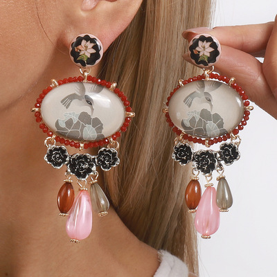 跨境ZA中古轻奢设计高级艺术风格