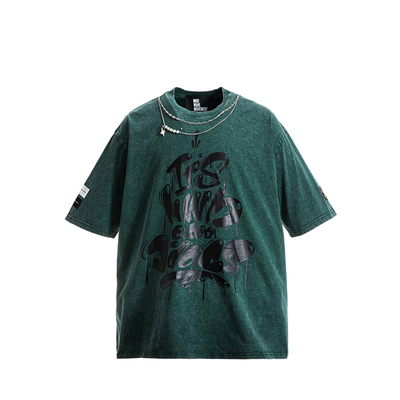 个性宽松男女款短袖T恤上衣 MW092020187