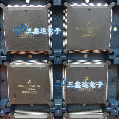 MC68332CFC16  MC68332CFC25  MC68332ACFC20原装进口拆机带板