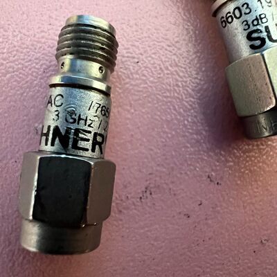 SUHNER灏讯 衰减器 型号6610.19.AC 2W