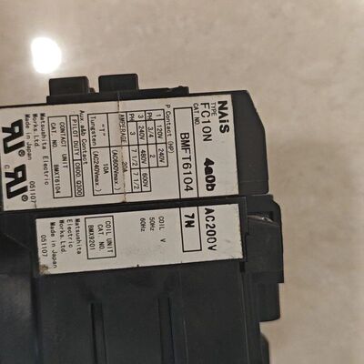日本NAiS交流接触器FC10N-4a0b 型号BMFT