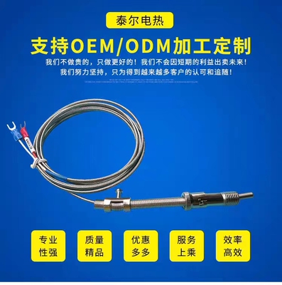 压簧式热电偶K型卡口WRNT-01