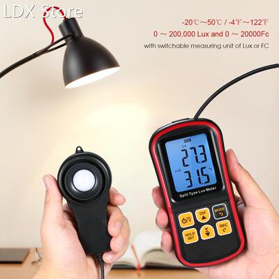 Digital Lux Meter BT Photometer Luxmeter Handheld Illuminome