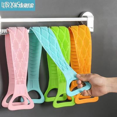 Bathroom Silicone Brushes Bath Towels Rubbing Back Mud Peeli