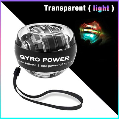 LED exercise gyroscope jaw power wrist ball Gyro force hand