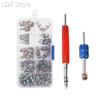 Valve Spool Kit Car Auto Air Conditioner Valves Repairing Re