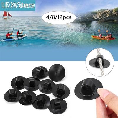 4/8/12 Pcs Drag Rope Buckle Rowing Boats Buttons Plastic Saf