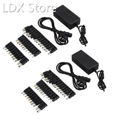 102Pcs Universal Power Adapter 96W 12V to 24V Adjustable Por