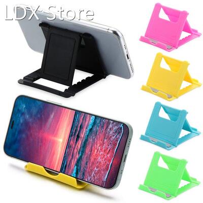 Adjustable Folding Mobile Phone Holder Tablet Desk Stand Por